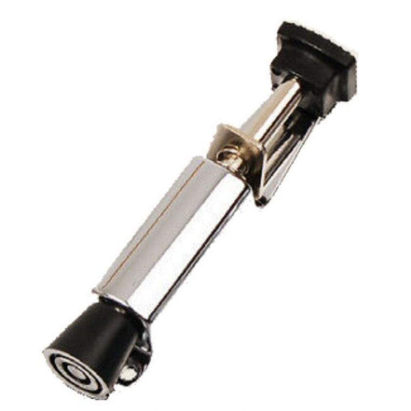 Chrome Kick Down Door Stop Spring Loaded 125mm - Direct Hardware UK