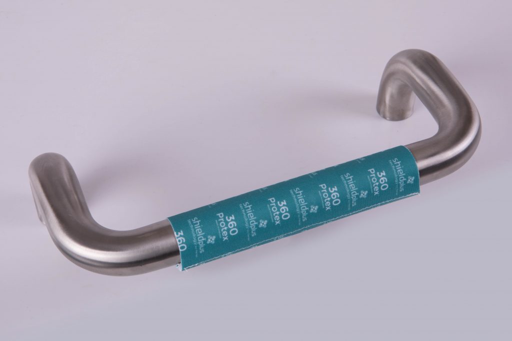 Antibacterial/ Antimicrobial Door Pull Handle Sleeves/Cover/Protector ...